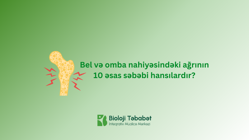 Bel və Omba Nahiyəsindəki Ağrının 10 Əsas Səbəbi Hansılardır? » Bioloji ...